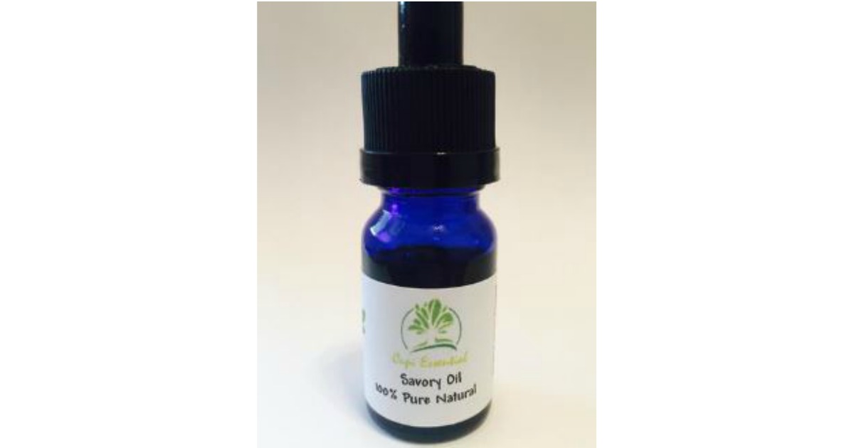 FREE Savory Oil 100% Pure Natural & Organic Sample! - MWFreebies