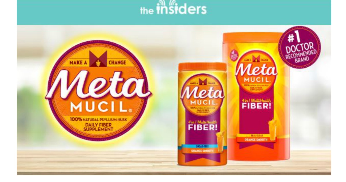 Possible FREE 180 servings of Metamucil Psyllium Fiber Supplement ...