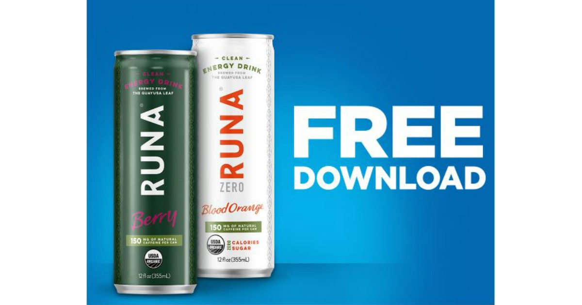 FREE Runa Clean Energy Drink @ Kroger & Affiliates! - MWFreebies