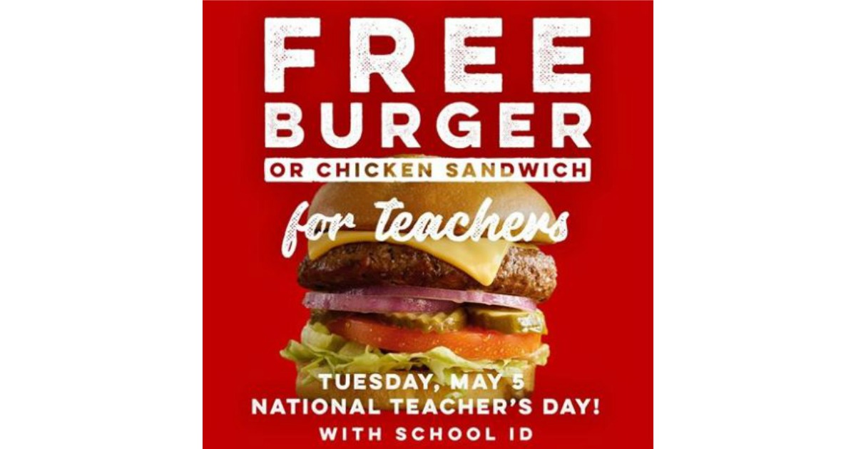 FREE Burger Or Chicken Sandwich For Teachers @ Ruby Tuesday! (5/5 ...