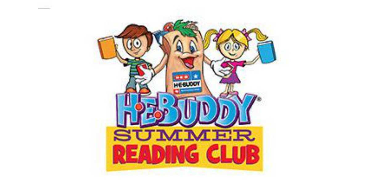 FREE H E Buddy T-Shirt For Kids In TX Only! (Summer Reading Program ...