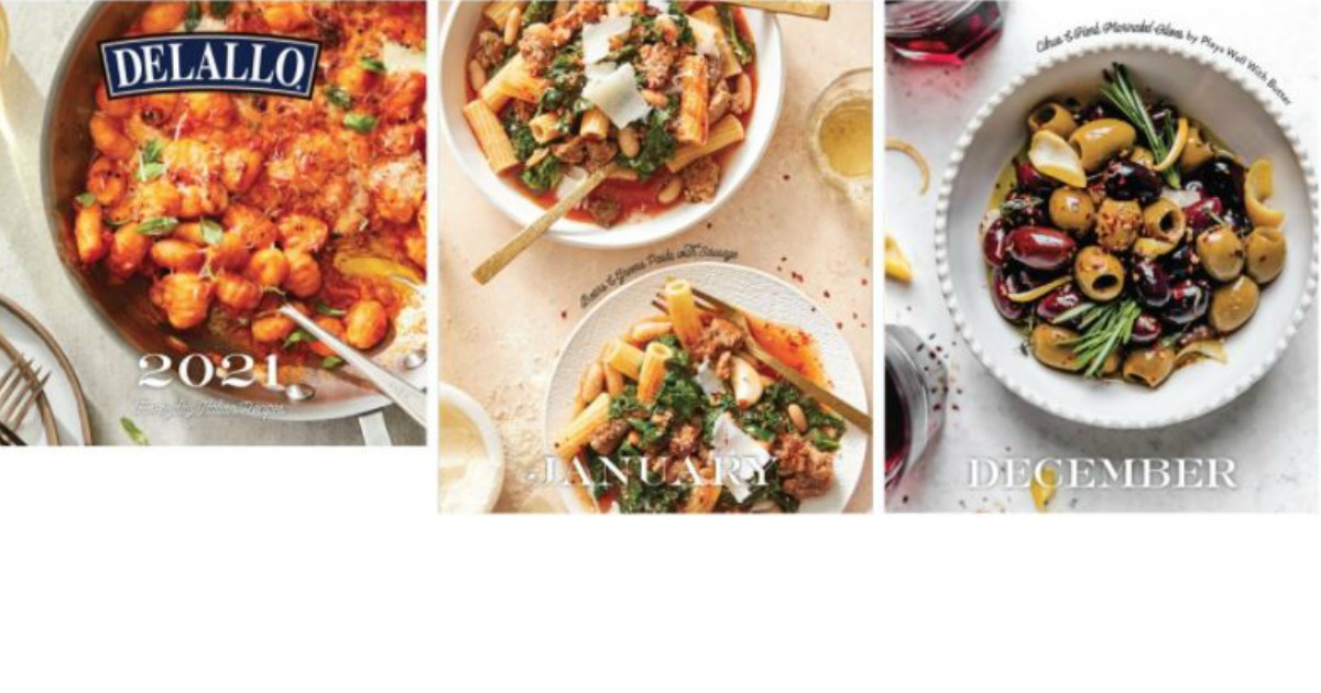 FREE 2021 DeLallo Recipe Calendar! - MWFreebies
