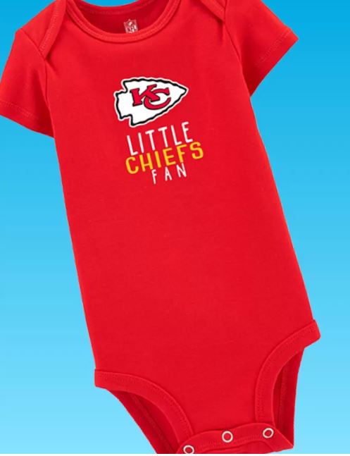 FREE Carter's 'Little Chiefs Fan' Baby Onesie! First 1000 Only ...