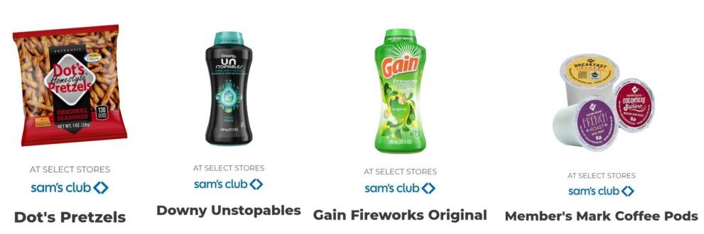 FREE Dot's Pretzels, Downy Ustopables, Gain Fireworks Or Member's Mark ...