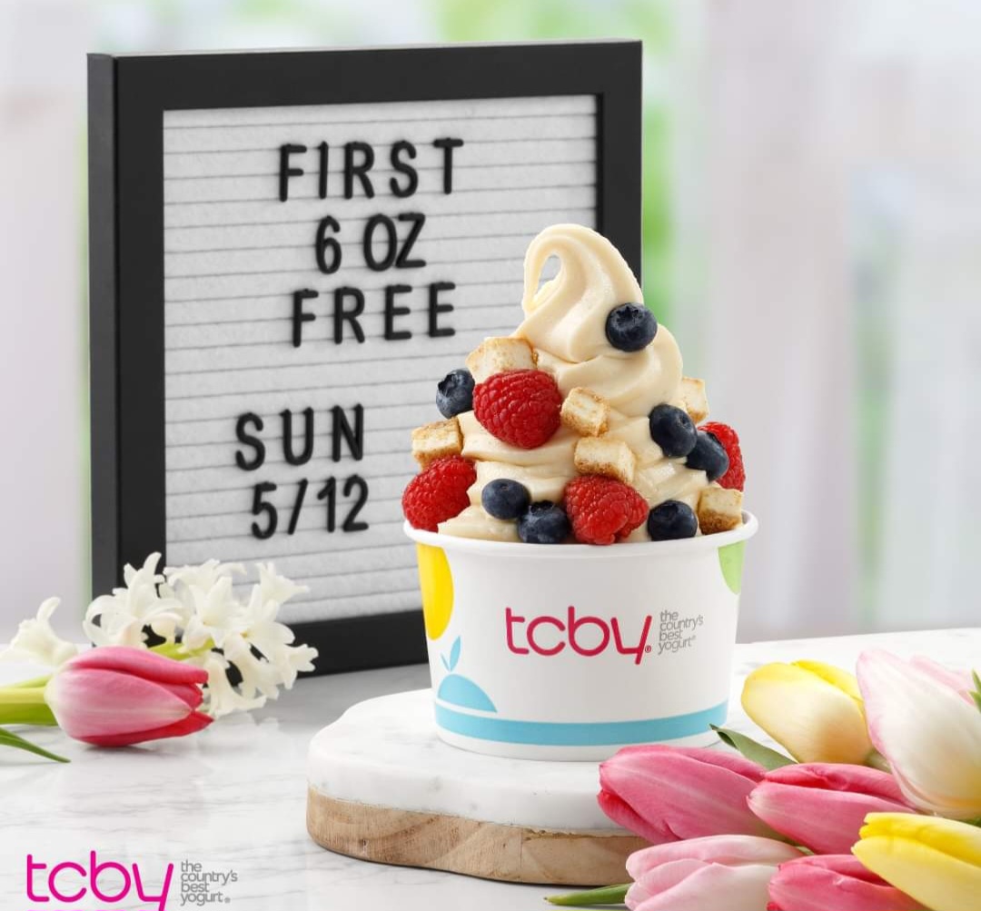 FREE Frozen Yogurt For Moms On Mother's Day @ TCBY! - MWFreebies