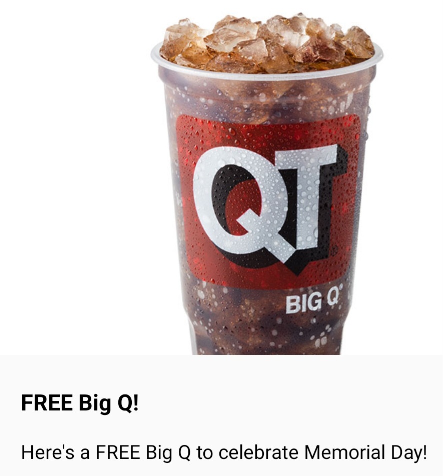 FREE Big Q Fountain Drink @ QuikTrip! (app required) - MWFreebies