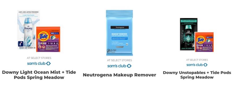 FREE Downy Ocean Mist, Tide Pods Meadow, Neutrogena Remover Or Downy ...