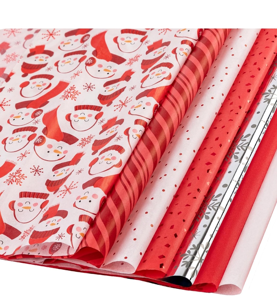 FREE Christmas-Themed Tissue Paper If Chosen! (must apply) - MWFreebies