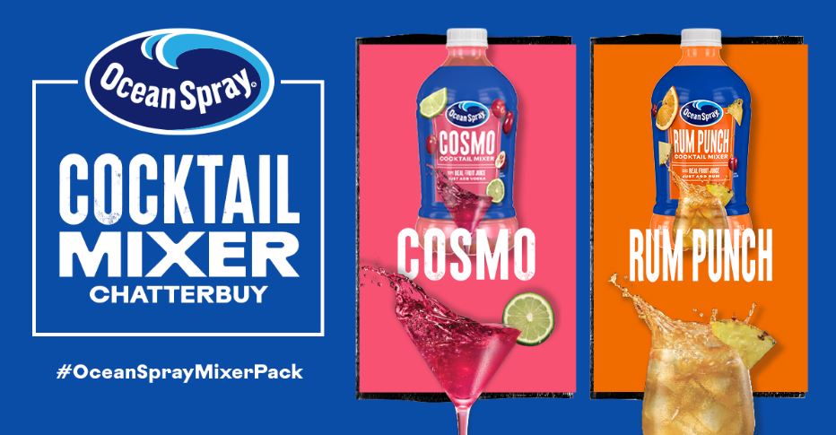 FREE Ocean Spray Cocktail Mixers If Chosen! (must apply-select states ...
