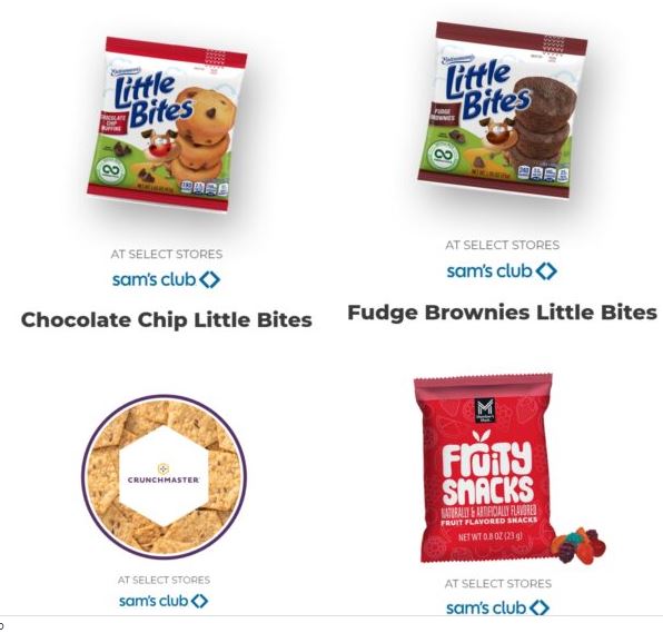 FREE Fudge & Chocolate Chip Bites, 5-Grain Crackers & Fruity Snacks ...
