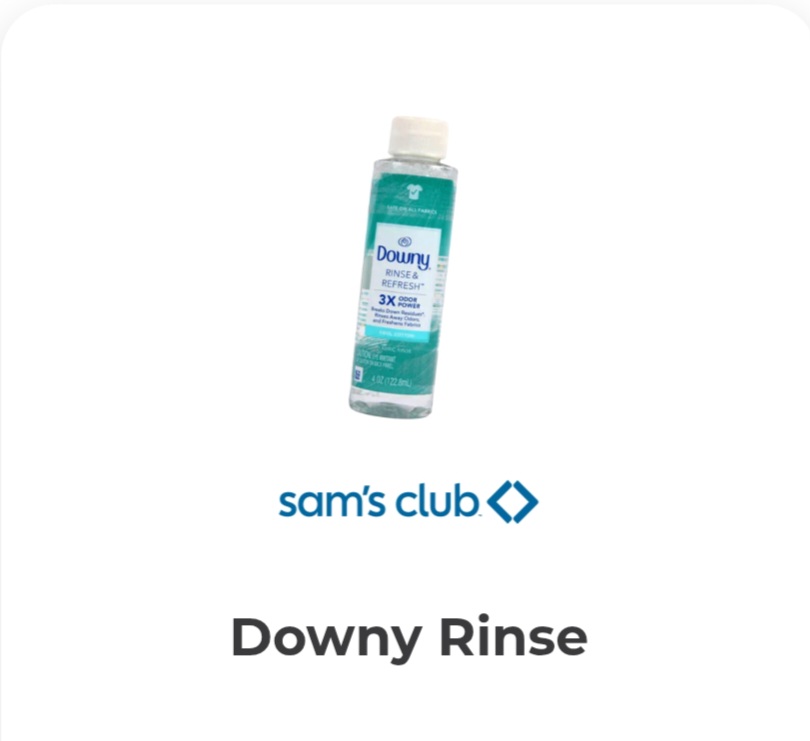 FREE Downy Rinse @ Sam's Club! (Freeosk) - MWFreebies